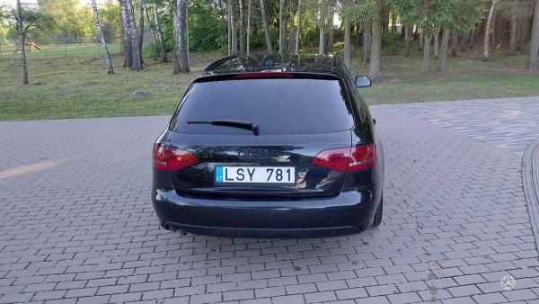 Black Audi A4 2009 in Elektrenai, with an engine capacity of 1.97 L and mileage of 354 thousand km for 2800 €, photo 3 on AUTOMOTO.COM.LV