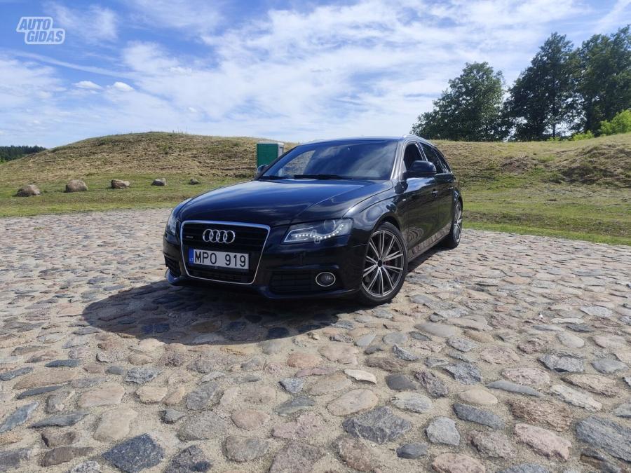 Black Audi A4 2009 in Druskininkai, with an engine capacity of 3.00 L and mileage of 360 thousand km for 4500 €, photo 6 on AUTOMOTO.COM.LV