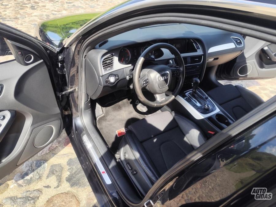 Black Audi A4 2009 in Druskininkai, with an engine capacity of 3.00 L and mileage of 360 thousand km for 4500 €, photo 7 on AUTOMOTO.COM.LV