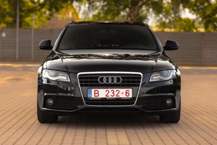 Melns Audi A4 2009 Rīga, ar dzinēja tilpumu 1.80 L un nobraukumu 273 tūkst. km par 6290 €, foto 1 vietnē AUTOMOTO.COM.LV