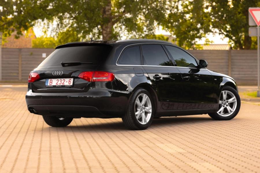 Melns Audi A4 2009 Rīga, ar dzinēja tilpumu 1.80 L un nobraukumu 273 tūkst. km par 6290 €, foto 6 vietnē AUTOMOTO.COM.LV
