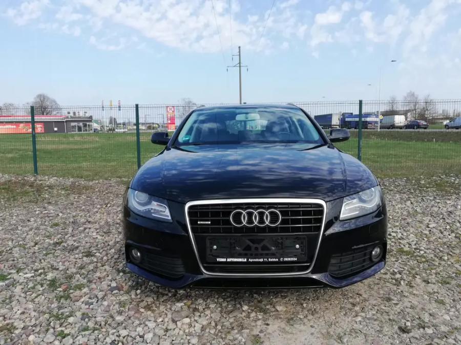 Black Audi A4 2009 in Saldus, with an engine capacity of 3.00 L and mileage of 212 thousand km for 6500 €, photo 11 on AUTOMOTO.COM.LV