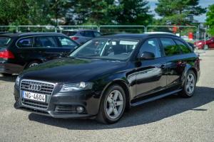 Black Audi A4 2009 in Liepaja, with an engine capacity of 2.00 L and mileage of 400 thousand km for 5900 €, photo  on AUTOMOTO.COM.LV