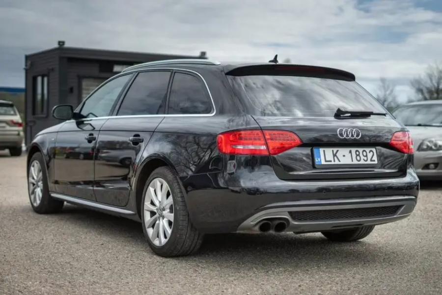 Melns Audi A4 2009 Liepāja, ar dzinēja tilpumu 2.00 L un nobraukumu 267 tūkst. km par 7500 €, foto 3 vietnē AUTOMOTO.COM.LV