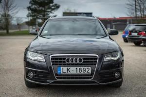 Melns Audi A4 2009 Liepāja, ar dzinēja tilpumu 2.00 L un nobraukumu 267 tūkst. km par 7500 €, foto 7 vietnē AUTOMOTO.COM.LV