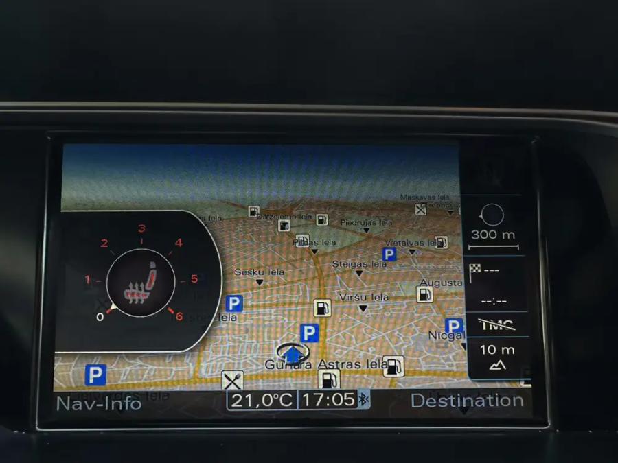 Black Audi A4 2009 in Riga, with an engine capacity of 2.70 L and mileage of 330 thousand km for 4690 €, photo 26 on AUTOMOTO.COM.LV