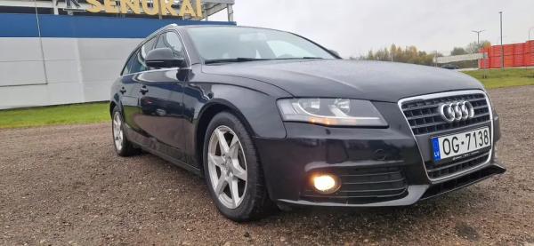 Melns Audi A4 2009 Daugavpils, ar dzinēja tilpumu 2.00 L un nobraukumu 293 tūkst. km par 5895 €, foto 7 vietnē AUTOMOTO.COM.LV