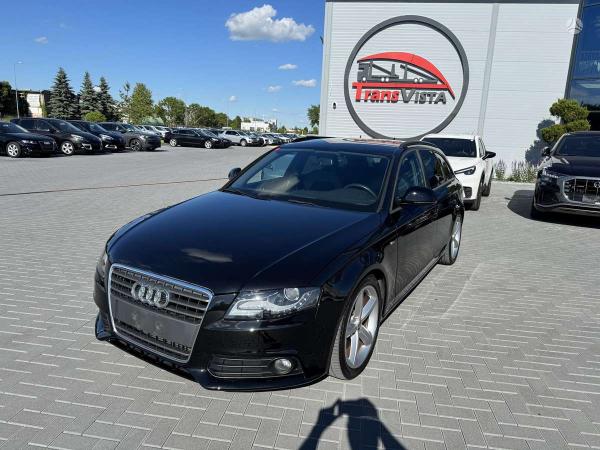Black Audi A4 2009 in Telschi, with an engine capacity of 1.99 L and mileage of 250 thousand km for 5999 €, photo 1 on AUTOMOTO.COM.LV