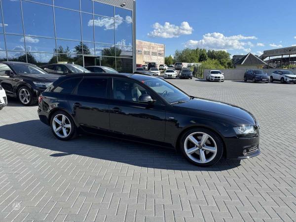 Black Audi A4 2009 in Telschi, with an engine capacity of 1.99 L and mileage of 250 thousand km for 5999 €, photo 7 on AUTOMOTO.COM.LV