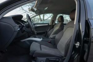 Black Audi A4 2009 in Liepaja, with an engine capacity of 2.00 L and mileage of 405 thousand km for 4900 €, photo 9 on AUTOMOTO.COM.LV