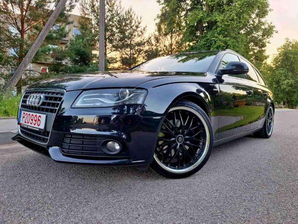 Melns Audi A4 2009 Prienai, ar dzinēja tilpumu 1.97 L un nobraukumu 259 tūkst. km par 5750 €, foto 1 vietnē AUTOMOTO.COM.LV