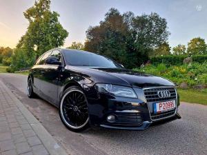 Black Audi A4 2009 in Prienai, with an engine capacity of 1.97 L and mileage of 259 thousand km for 5750 €, photo 3 on AUTOMOTO.COM.LV