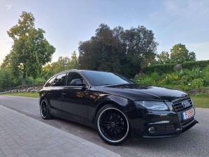 Black Audi A4 2009 in Prienai, with an engine capacity of 1.97 L and mileage of 259 thousand km for 5750 €, photo 6 on AUTOMOTO.COM.LV