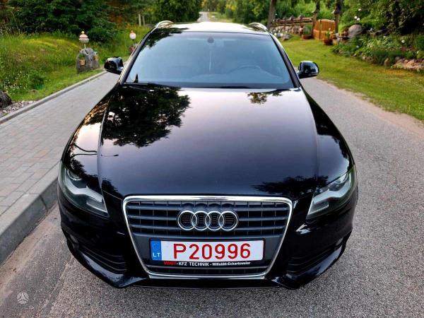 Melns Audi A4 2009 Prienai, ar dzinēja tilpumu 1.97 L un nobraukumu 259 tūkst. km par 5750 €, foto 8 vietnē AUTOMOTO.COM.LV