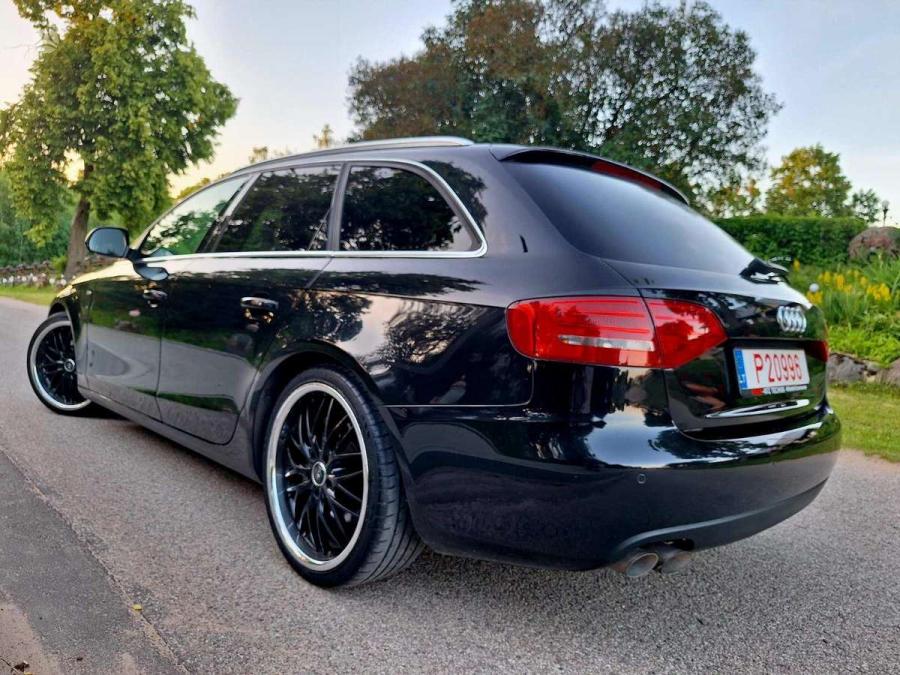 Black Audi A4 2009 in Prienai, with an engine capacity of 1.97 L and mileage of 259 thousand km for 5750 €, photo 17 on AUTOMOTO.COM.LV