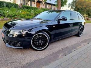 Black Audi A4 2009 in Prienai, with an engine capacity of 1.97 L and mileage of 259 thousand km for 5750 €, photo 20 on AUTOMOTO.COM.LV