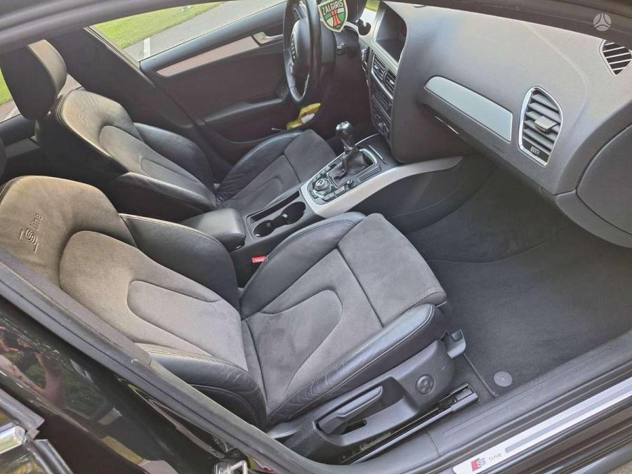 Black Audi A4 2009 in Prienai, with an engine capacity of 1.97 L and mileage of 259 thousand km for 5750 €, photo 25 on AUTOMOTO.COM.LV