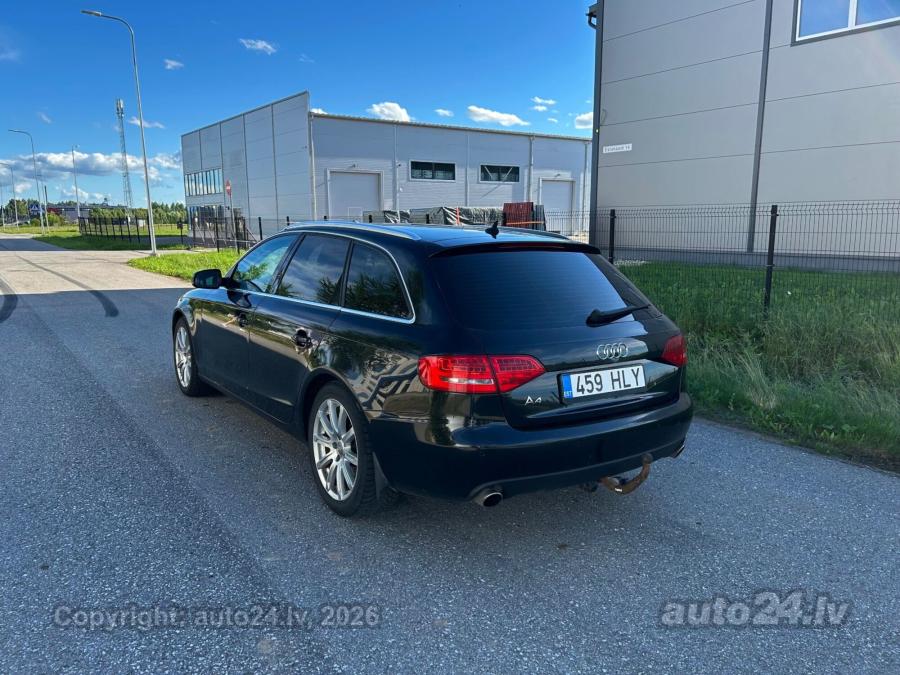 Black Audi A4 2009 in Tallinn, with an engine capacity of 3.00 L and mileage of 294 thousand km for 6500 €, photo 4 on AUTOMOTO.COM.LV