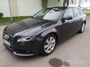 Black Audi A4 2009 in Riga, with an engine capacity of 2.70 L and mileage of 0 thousand km for 5390 €, photo 4 on AUTOMOTO.COM.LV