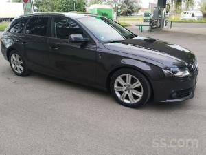 Black Audi A4 2009 in Riga, with an engine capacity of 2.70 L and mileage of 0 thousand km for 5390 €, photo 8 on AUTOMOTO.COM.LV