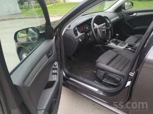 Black Audi A4 2009 in Riga, with an engine capacity of 2.70 L and mileage of 0 thousand km for 5390 €, photo 9 on AUTOMOTO.COM.LV