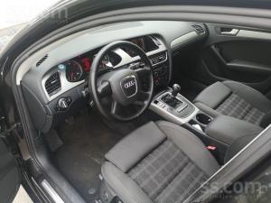 Black Audi A4 2009 in Riga, with an engine capacity of 2.70 L and mileage of 0 thousand km for 5390 €, photo 10 on AUTOMOTO.COM.LV
