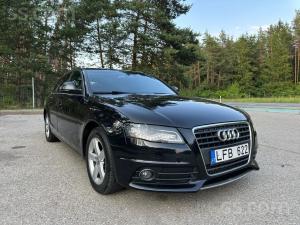 Black Audi A4 2009 in Jelgava, with an engine capacity of 2.00 L and mileage of 375 thousand km for 3450 €, photo 3 on AUTOMOTO.COM.LV
