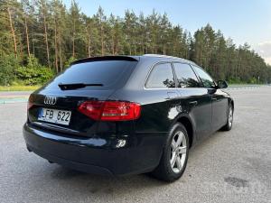 Black Audi A4 2009 in Jelgava, with an engine capacity of 2.00 L and mileage of 375 thousand km for 3450 €, photo 8 on AUTOMOTO.COM.LV