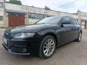 Melns Audi A4 2009 Rokiškis, ar dzinēja tilpumu 1.98 L un nobraukumu 224 tūkst. km par 3999 €, foto  vietnē AUTOMOTO.COM.LV