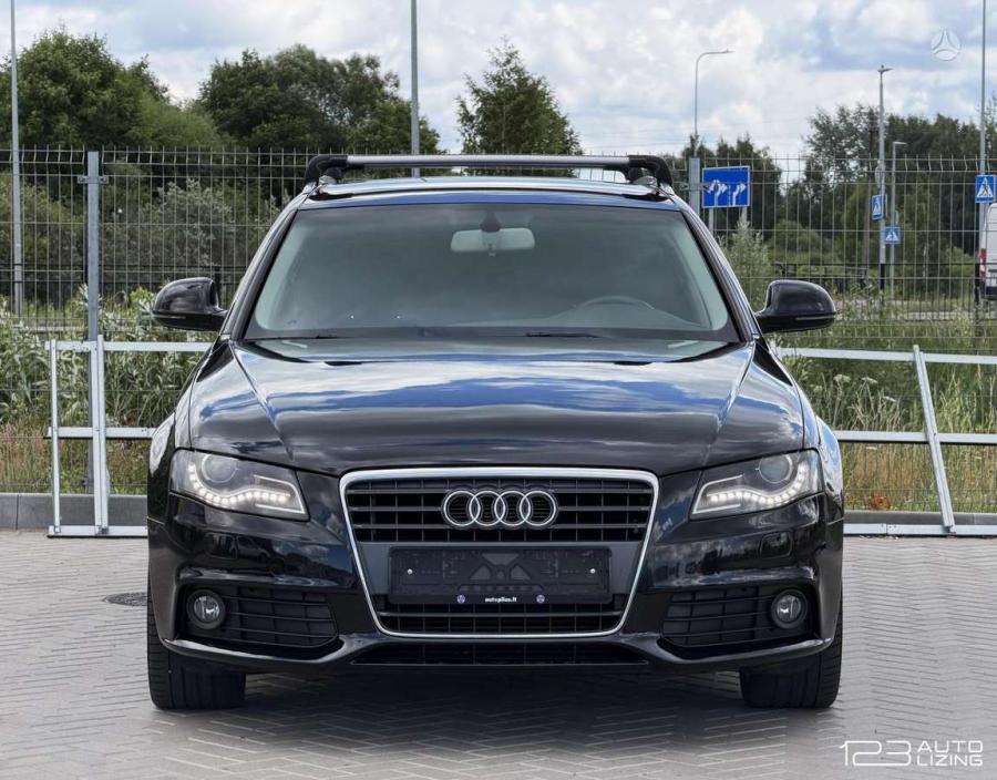 Black Audi A4 2009 in Taurage, with an engine capacity of 2.00 L and mileage of 325 thousand km for 5700 €, photo 4 on AUTOMOTO.COM.LV