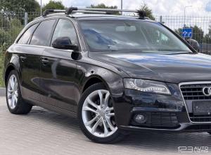 Black Audi A4 2009 in Taurage, with an engine capacity of 2.00 L and mileage of 325 thousand km for 5700 €, photo 5 on AUTOMOTO.COM.LV