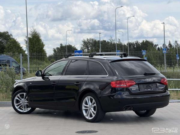 Black Audi A4 2009 in Taurage, with an engine capacity of 2.00 L and mileage of 325 thousand km for 5700 €, photo 5 on AUTOMOTO.COM.LV