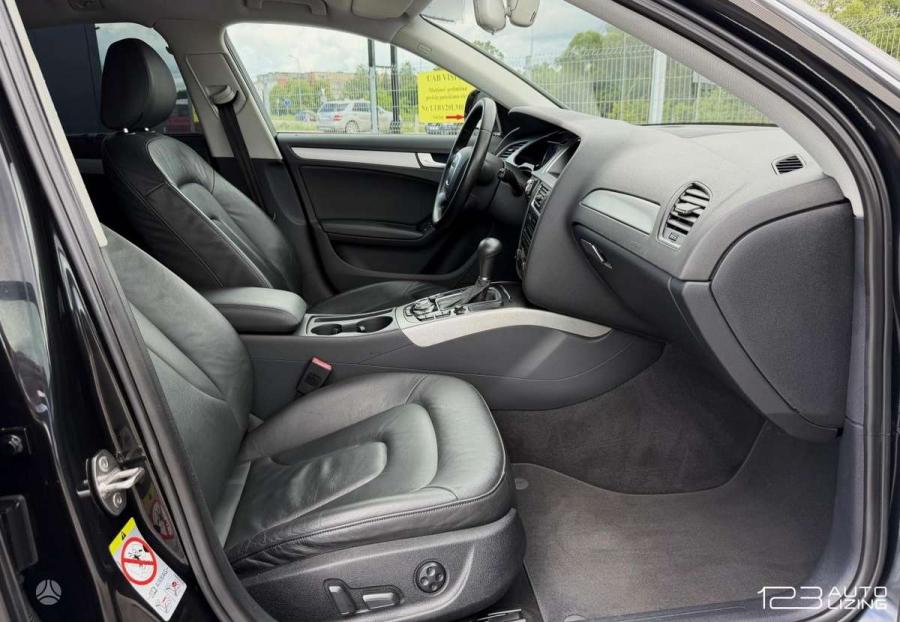 Black Audi A4 2009 in Taurage, with an engine capacity of 2.00 L and mileage of 325 thousand km for 5700 €, photo 13 on AUTOMOTO.COM.LV