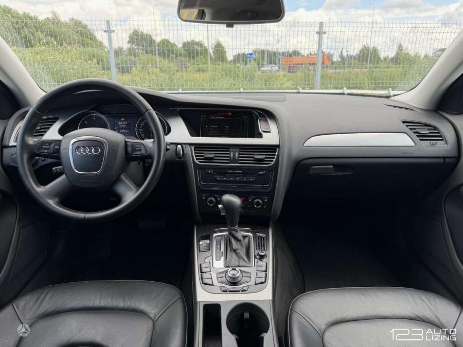Black Audi A4 2009 in Taurage, with an engine capacity of 2.00 L and mileage of 325 thousand km for 5700 €, photo 16 on AUTOMOTO.COM.LV