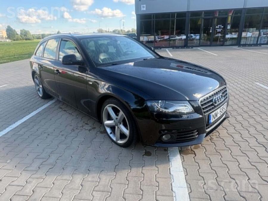 Melns Audi A4 2009 Jēkabpils, ar dzinēja tilpumu 2.70 L un nobraukumu 363 tūkst. km par 4495 €, foto 3 vietnē AUTOMOTO.COM.LV