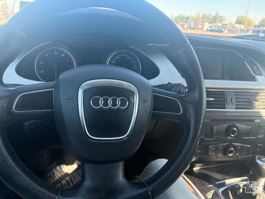 Black Audi A4 2009 in Marijampole, with an engine capacity of 1.80 L and mileage of 217 thousand km for 3950 €, photo 13 on AUTOMOTO.COM.LV