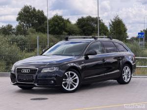 Melns Audi A4 2009 Tauragė, ar dzinēja tilpumu 2.00 L un nobraukumu 325 tūkst. km par 5700 €, foto  vietnē AUTOMOTO.COM.LV