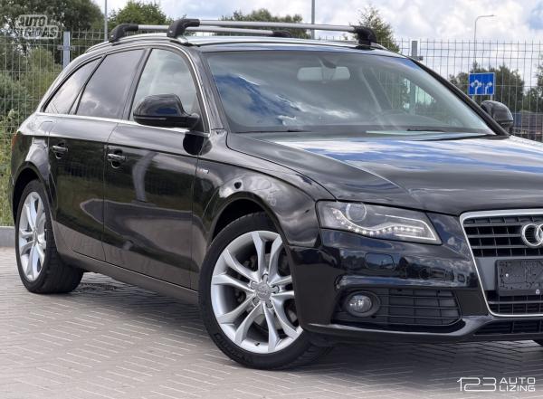 Melns Audi A4 2009 Tauragė, ar dzinēja tilpumu 2.00 L un nobraukumu 325 tūkst. km par 5700 €, foto 4 vietnē AUTOMOTO.COM.LV