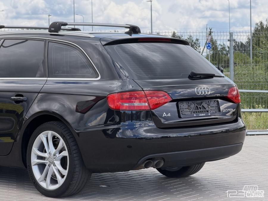 Melns Audi A4 2009 Tauragė, ar dzinēja tilpumu 2.00 L un nobraukumu 325 tūkst. km par 5700 €, foto 7 vietnē AUTOMOTO.COM.LV