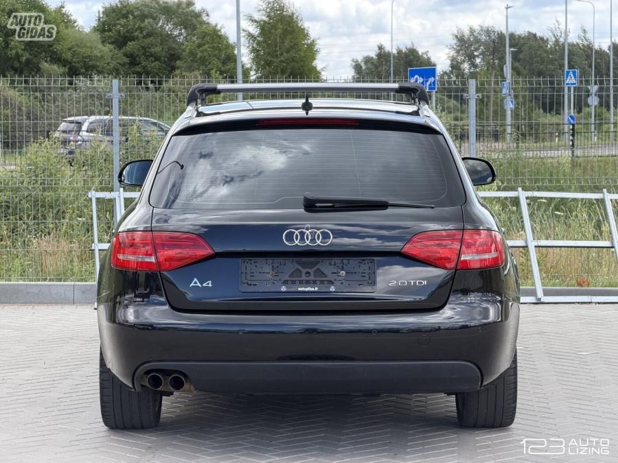 Melns Audi A4 2009 Tauragė, ar dzinēja tilpumu 2.00 L un nobraukumu 325 tūkst. km par 5700 €, foto 9 vietnē AUTOMOTO.COM.LV