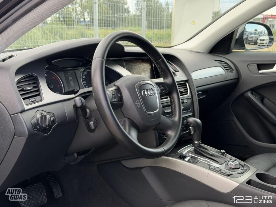Melns Audi A4 2009 Tauragė, ar dzinēja tilpumu 2.00 L un nobraukumu 325 tūkst. km par 5700 €, foto 11 vietnē AUTOMOTO.COM.LV
