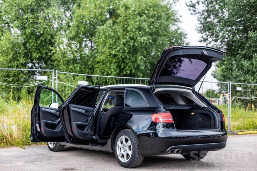 Melns Audi A4 2009 Rīga, ar dzinēja tilpumu 2.00 L un nobraukumu 335 tūkst. km par 4990 €, foto 10 vietnē AUTOMOTO.COM.LV