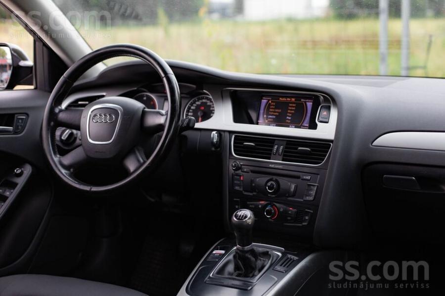 Melns Audi A4 2009 Rīga, ar dzinēja tilpumu 2.00 L un nobraukumu 335 tūkst. km par 4990 €, foto 20 vietnē AUTOMOTO.COM.LV
