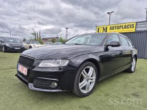 Black Audi A4 2009 in Liepaja, with an engine capacity of 2.70 L and mileage of 245 thousand km for 5800 €, photo  on AUTOMOTO.COM.LV