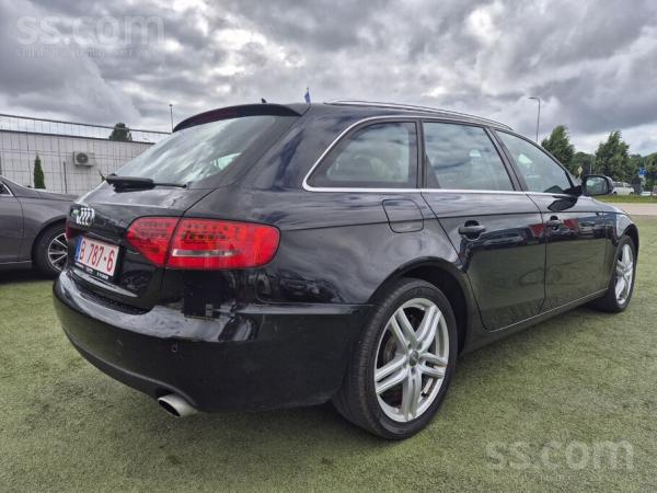 Melns Audi A4 2009 Liepāja, ar dzinēja tilpumu 2.70 L un nobraukumu 245 tūkst. km par 5800 €, foto 5 vietnē AUTOMOTO.COM.LV