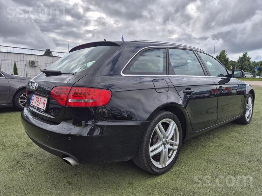 Melns Audi A4 2009 Liepāja, ar dzinēja tilpumu 2.70 L un nobraukumu 245 tūkst. km par 5800 €, foto 6 vietnē AUTOMOTO.COM.LV