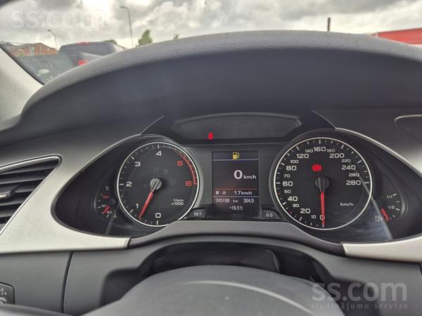 Melns Audi A4 2009 Liepāja, ar dzinēja tilpumu 2.70 L un nobraukumu 245 tūkst. km par 5800 €, foto 10 vietnē AUTOMOTO.COM.LV
