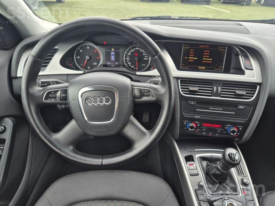 Melns Audi A4 2009 Liepāja, ar dzinēja tilpumu 2.70 L un nobraukumu 245 tūkst. km par 5800 €, foto 17 vietnē AUTOMOTO.COM.LV