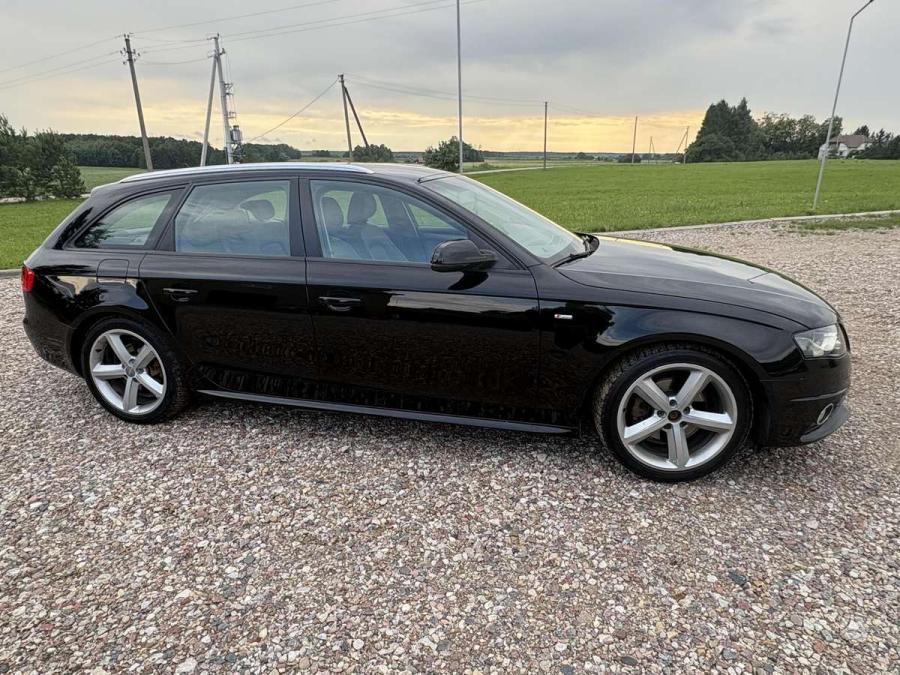 Melns Audi A4 2009 Kauņa, ar dzinēja tilpumu 1.97 L un nobraukumu 360 tūkst. km par 5600 €, foto 5 vietnē AUTOMOTO.COM.LV