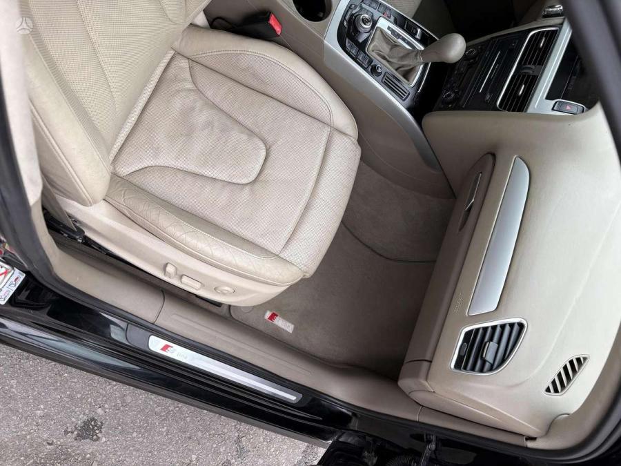 Melns Audi A4 2009 Kauņa, ar dzinēja tilpumu 1.97 L un nobraukumu 360 tūkst. km par 5600 €, foto 11 vietnē AUTOMOTO.COM.LV